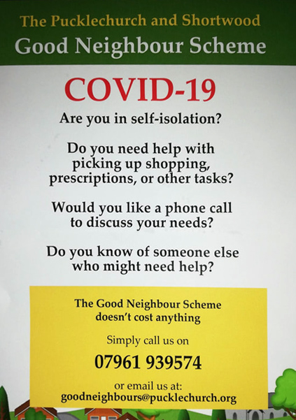 Covid19 Information - Pucklechurch Parish Council